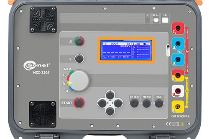 Short Circuit Loop Impedance Meter Sonel MZC-330S | ibekotest